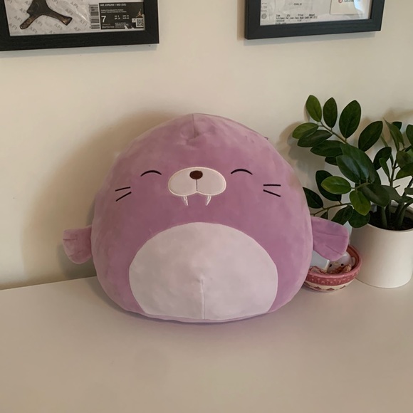 Other | Squishmallow Purple Walrus | Poshmark